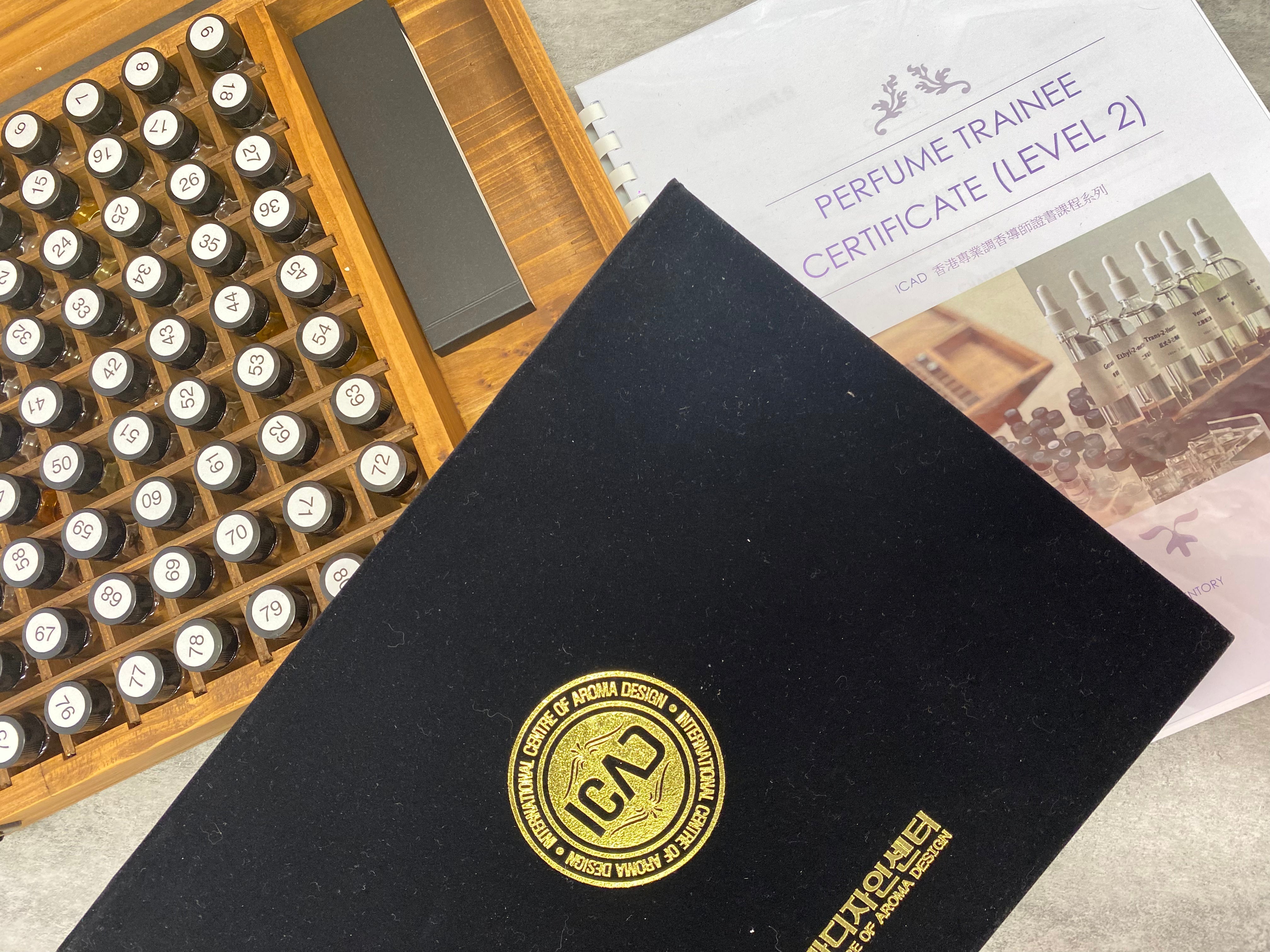 ICAD 專業調香證書課程 lv2 Perfume Trainee Certificate Course – 涎香故事 Scentory